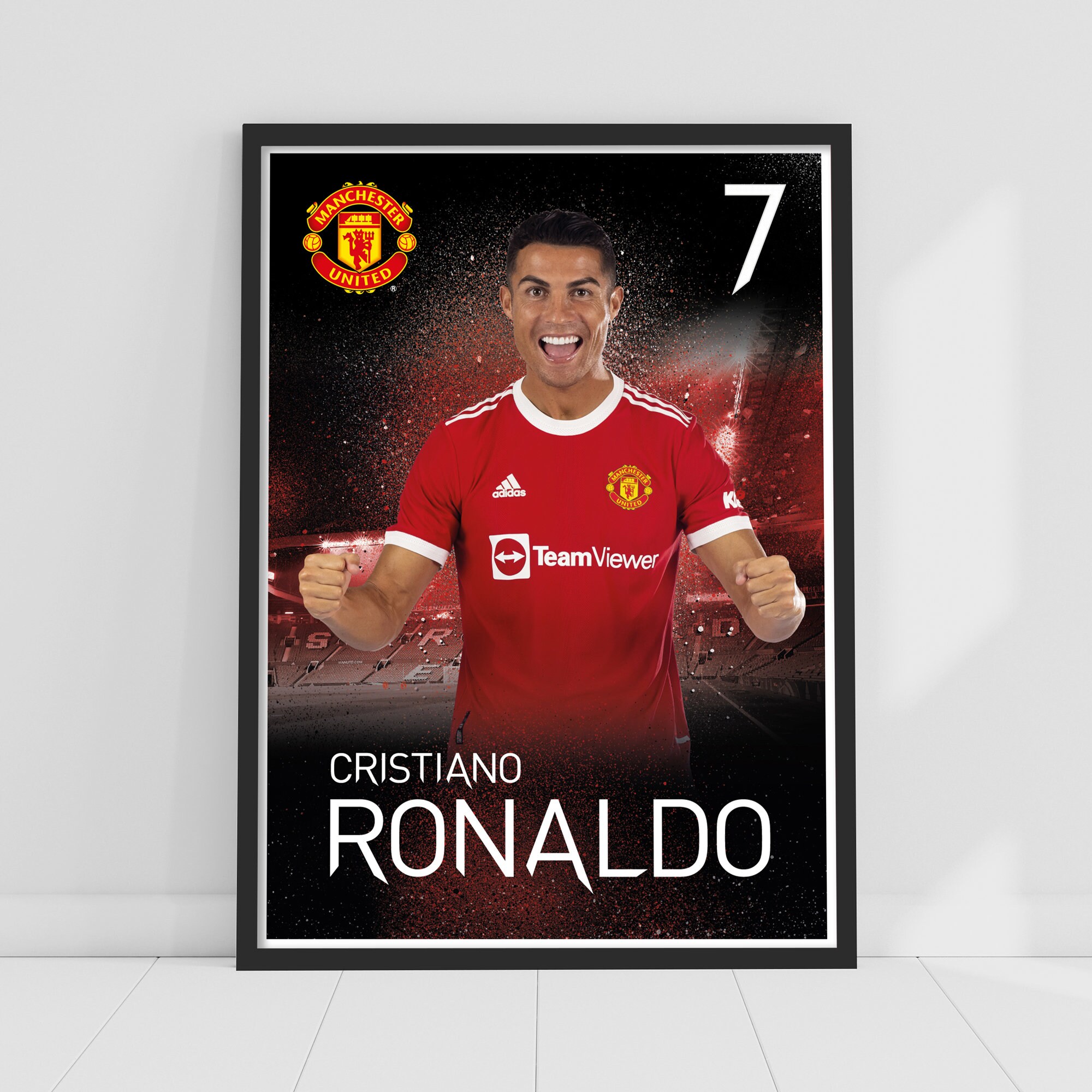 Official Manchester United Football Club Print Edinson