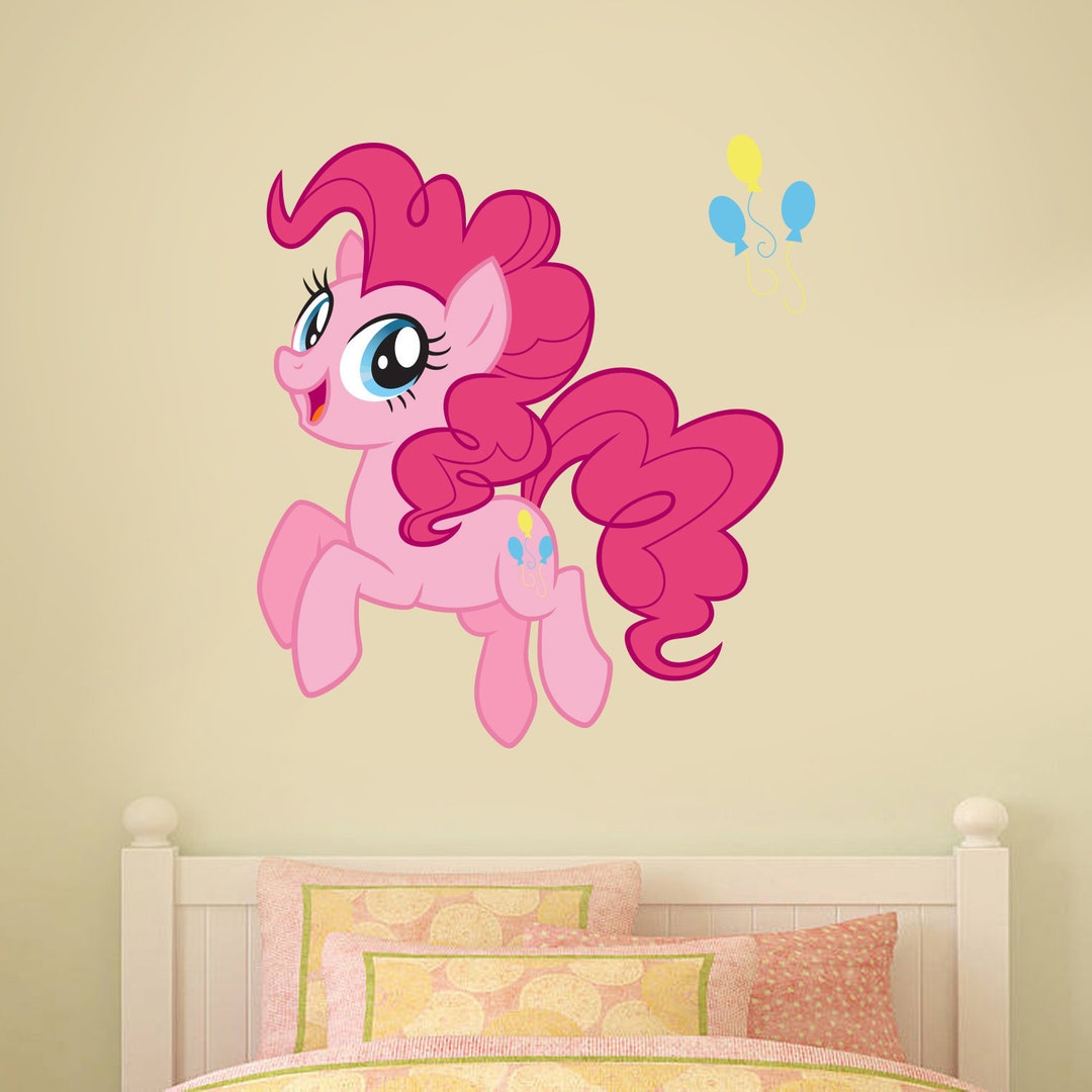 My Little Pony - Pinkie Pie Wall Sticker Decal Art Vinyl Mural Kids ...