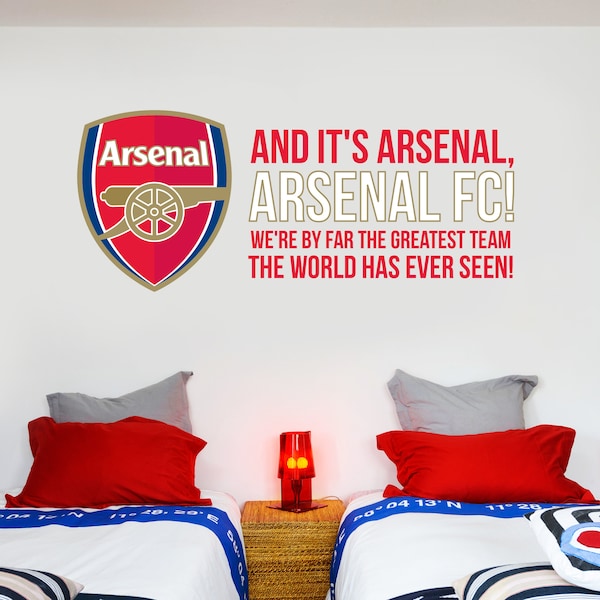 Arsenal Vinyl Stickers - Etsy