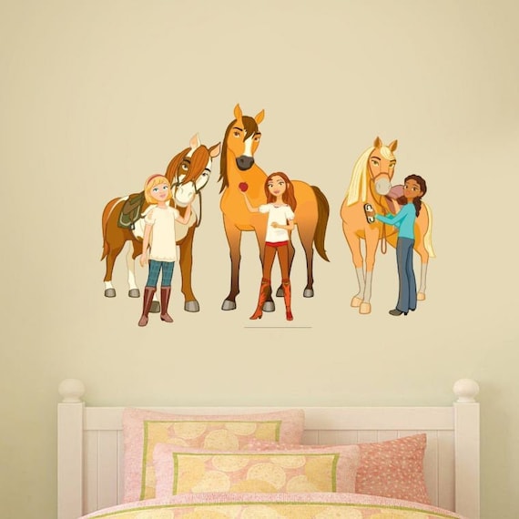 Spirit Riding Free Group Wall Sticker - Etsy