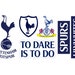 Tottenham Hotspur Football Club 'to Dare is to Do' Quote Mural Spurs ...