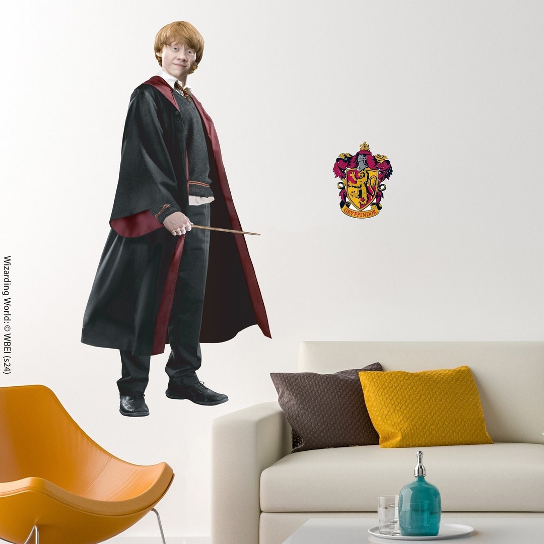 HARRY POTTER Wall Sticker Ron Weasley 2nd Year Cut Out Wall Decal ...