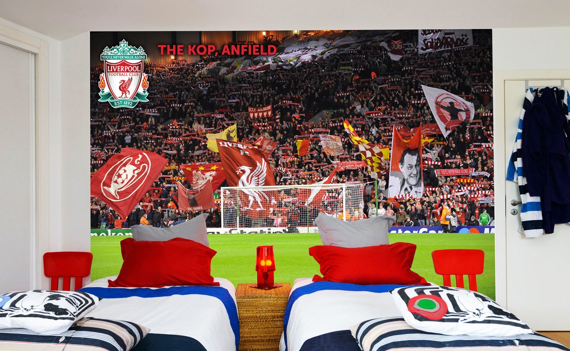 Liverpool FC - Anfield Stadium Full Wall Mural - Etsy