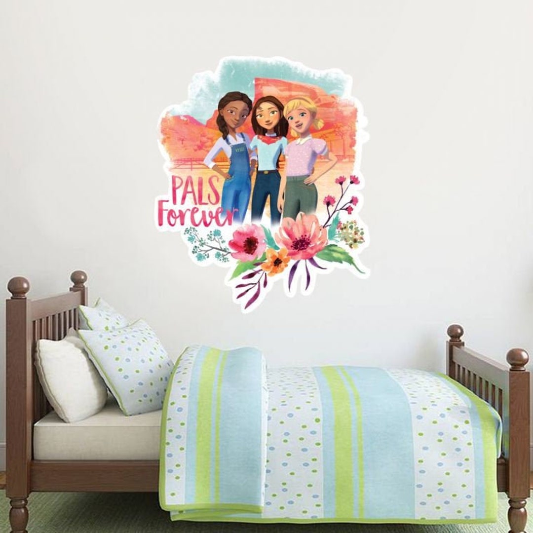 Spirit Riding Free - Pals Forever Graphic Wall Sticker - Etsy