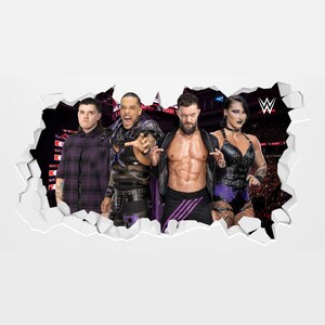 WWE Wall Sticker Judgement Day Broken Wall - Etsy