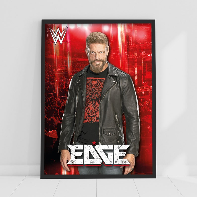 WWE Print Edge Crowd Poster Wrestling Wall Art - Etsy