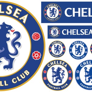 Chelsea Football Club Crest & Personalised Name Wall Mural Blues Wall ...