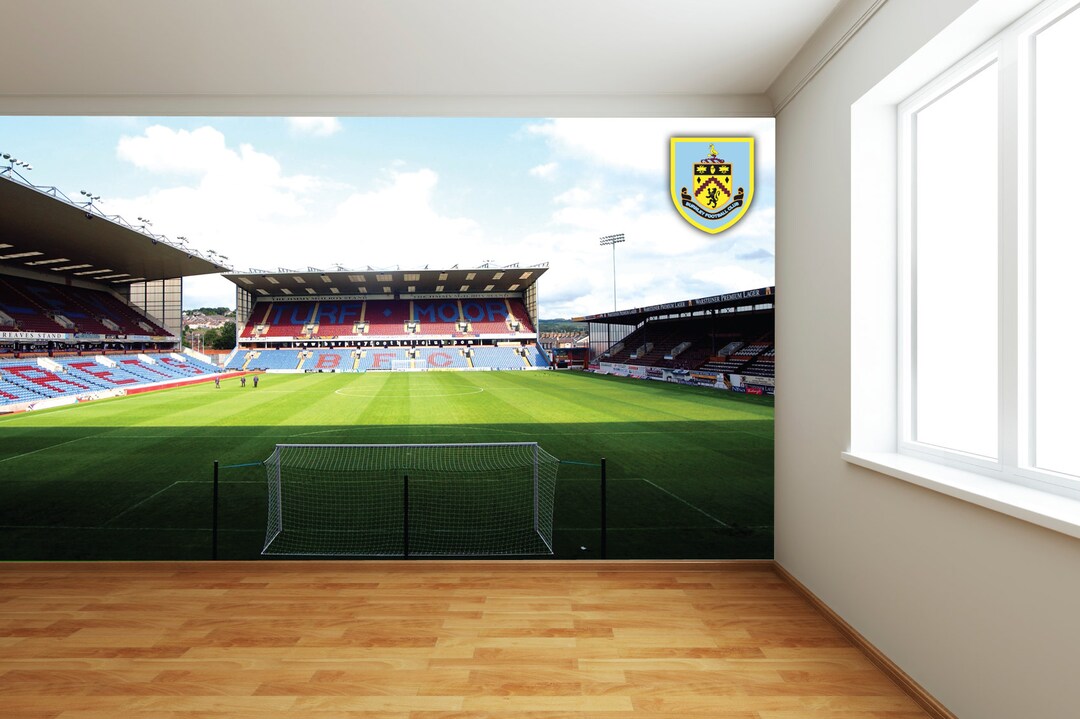 Burnley FC - Turf Moor Stadium Full Wall Mural - Etsy