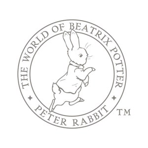 Peter Rabbit Wall Sticker - Peter Rabbit Sitting on Stack of Books ...