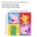 Peppa Pig Wall Sticker Peppa Colourful Squares Wall Decal Kids Art - Etsy