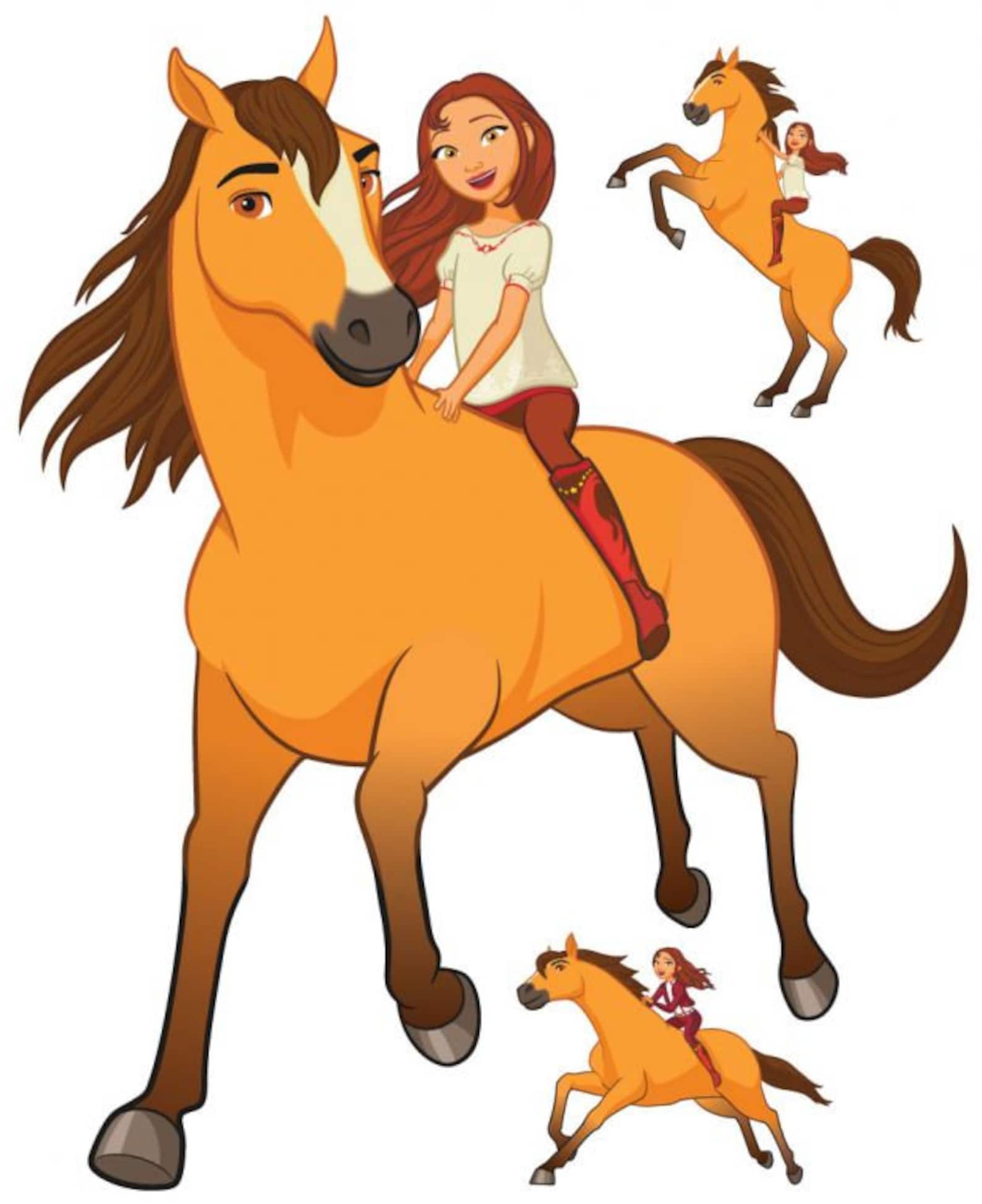 Spirit Riding Free - Lucky & Spirit Wall Sticker Set - Etsy