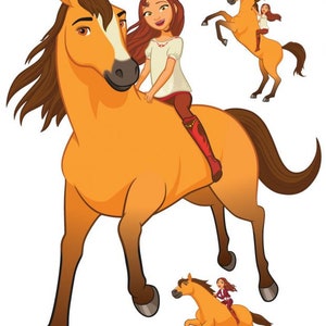 Spirit Riding Free - Lucky & Spirit Wall Sticker Set - Etsy UK