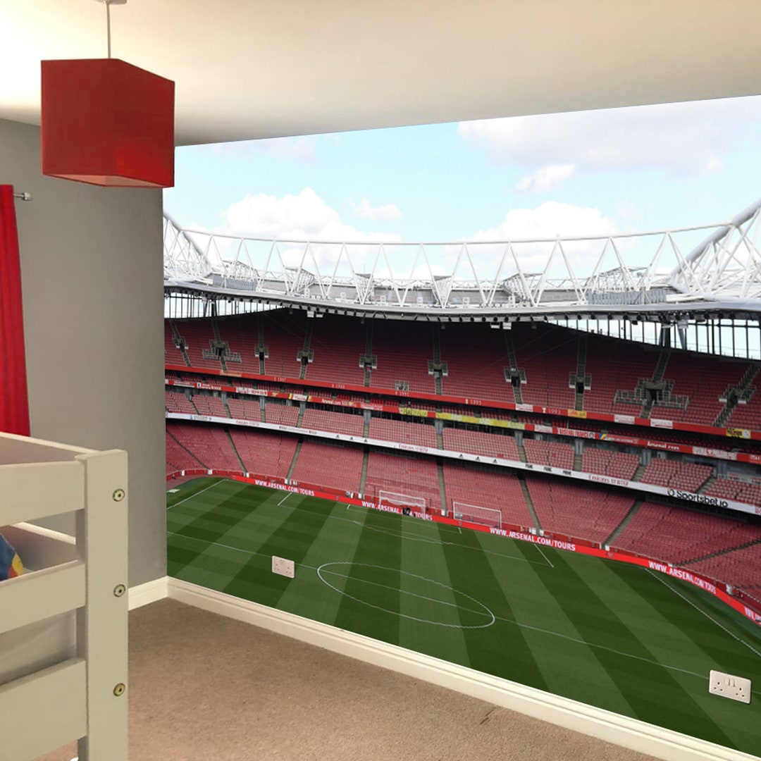 Arsenal FC - Emirates Stadium Full Wall Mural - Etsy UK