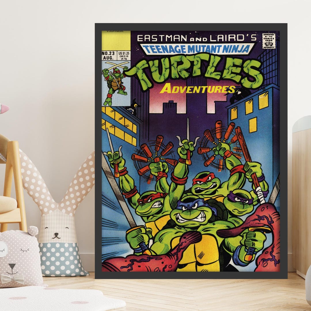 Teenage Mutant Ninja Turtles Print - Comic Cover No 23 Aug Poster World ...