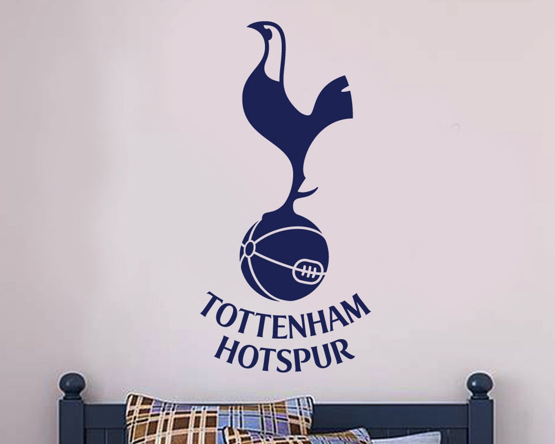 Tottenham Hotspur Football Club Crest Spurs Wall Sticker - Etsy