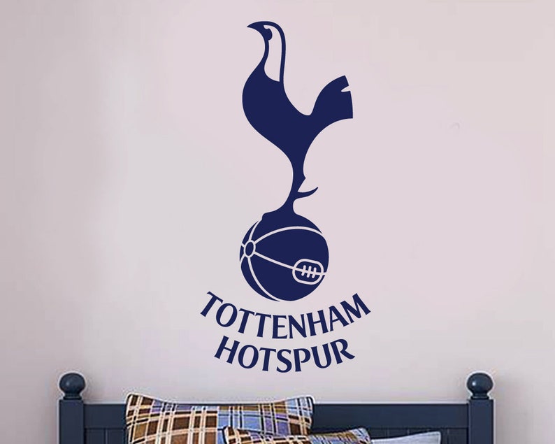 Tottenham Hotspur Football Club Crest Spurs Wall Sticker | Etsy