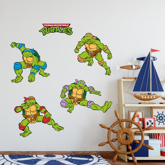 Vintage Teenage Mutant Ninja Turtles Wall Graphics