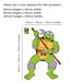 Teenage Mutant Ninja Turtles Wall Sticker - Donnie Character Decal TMNT ...