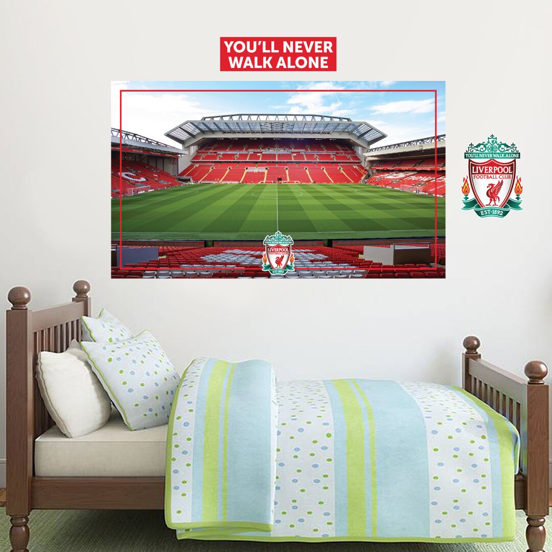 Liverpool Football Club Anfield Stadium the Mainstand Wall Mural LFC ...