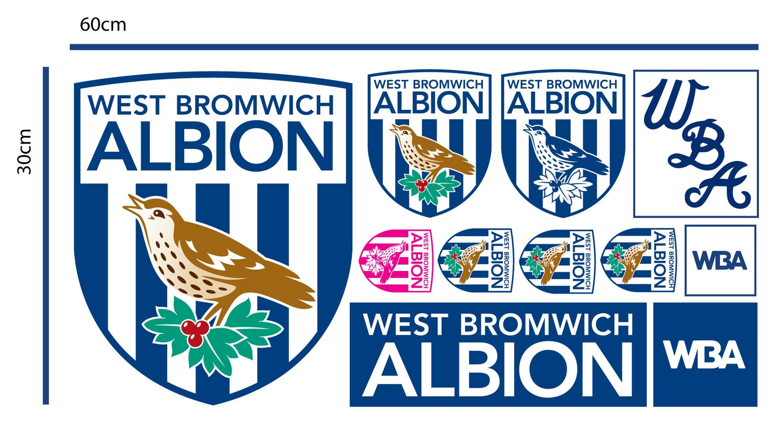 West Bromwich Albion Football Club Baggie Bird Mascot - Etsy