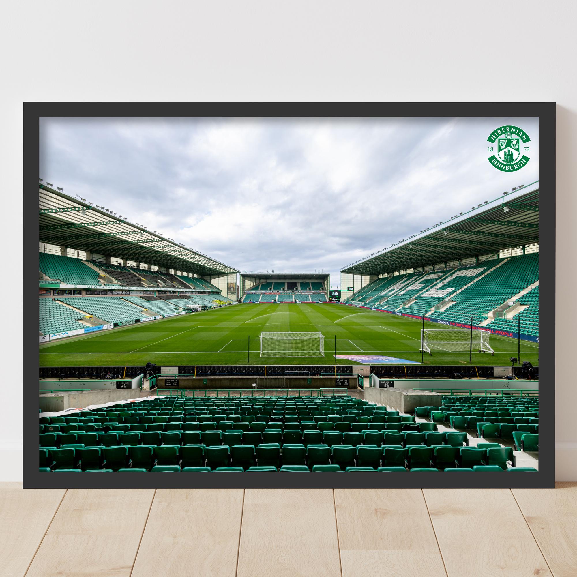 Hibernian FC Print - Stadium Day Time Poster Football Wall Art - Etsy