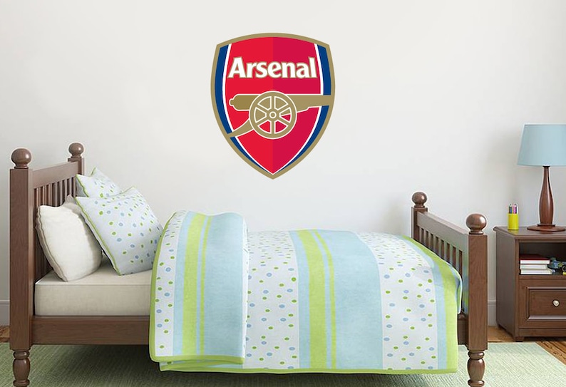 Arsenal Football Club Crest Mural Gunners Wall Sticker Set - Etsy