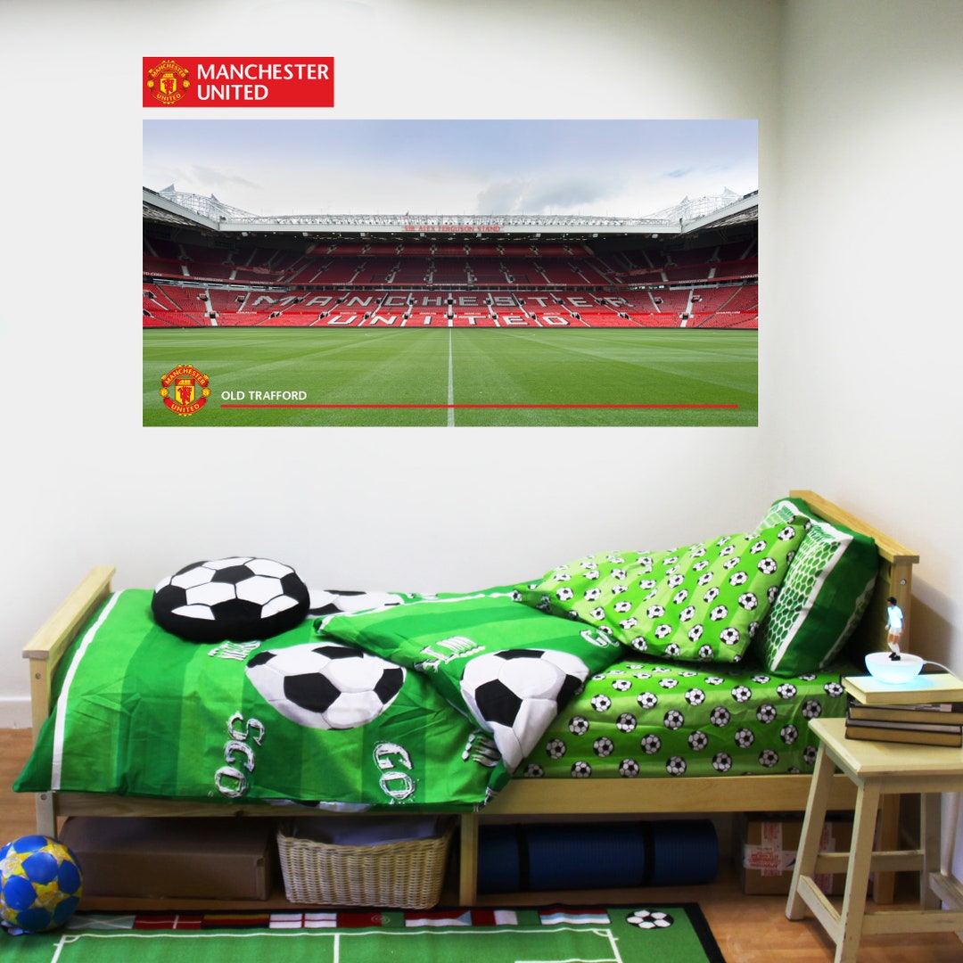 Manchester United Football Club Old Trafford Stadium Wall Mural - Etsy UK
