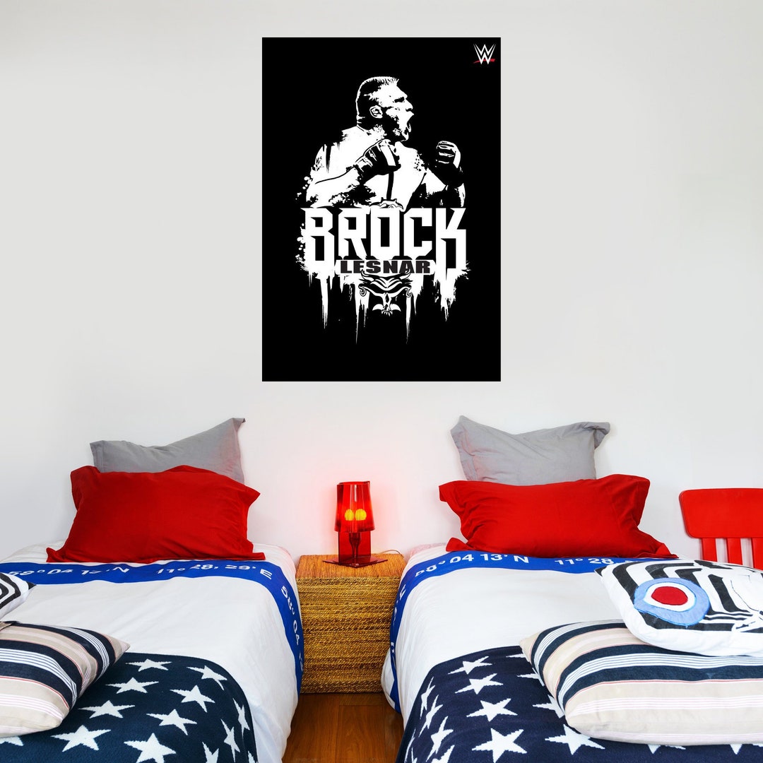 WWE - Brock Lesnar Graphic Wall Sticker 01 - Etsy