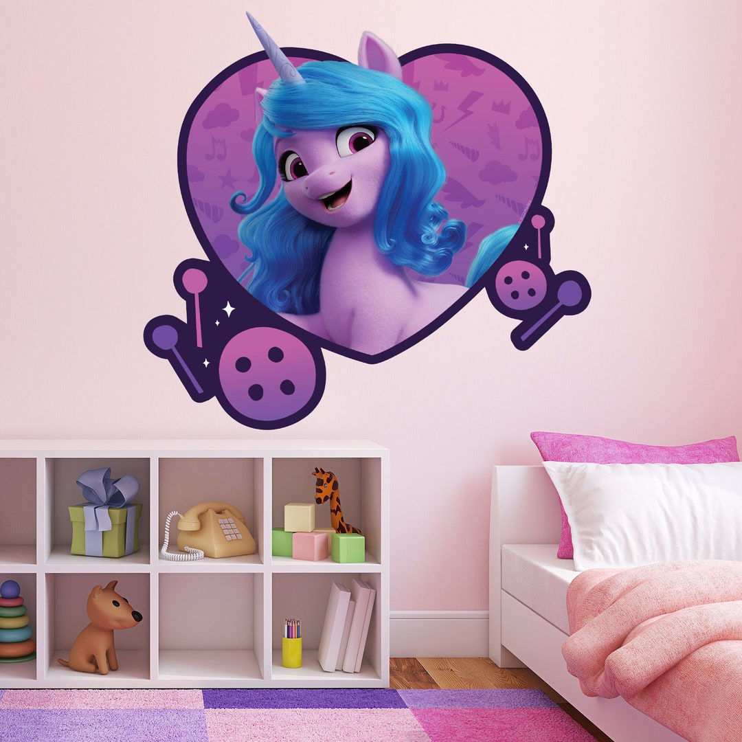 My Little Pony Wall Sticker - A New Generation Izzy Jumping Through ...