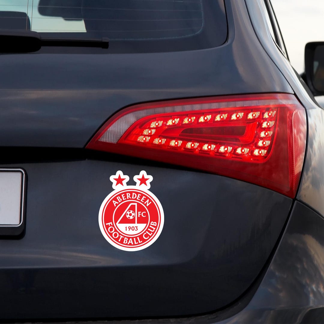 Aberdeen Football Club Car Sticker Pack - Etsy