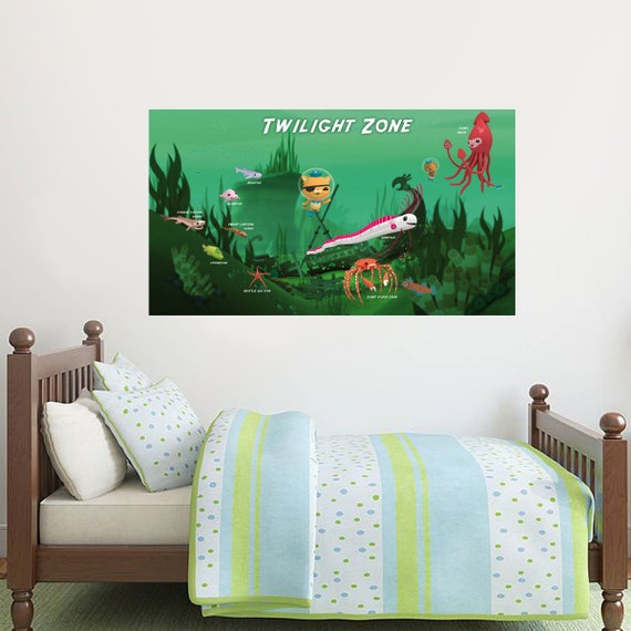 Official Octonauts Twilight Zone Wall Sticker Mural Vinyl - Etsy UK