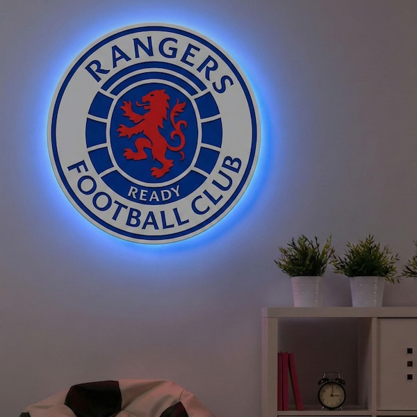 Rangers Fc Wall Sign - Etsy UK