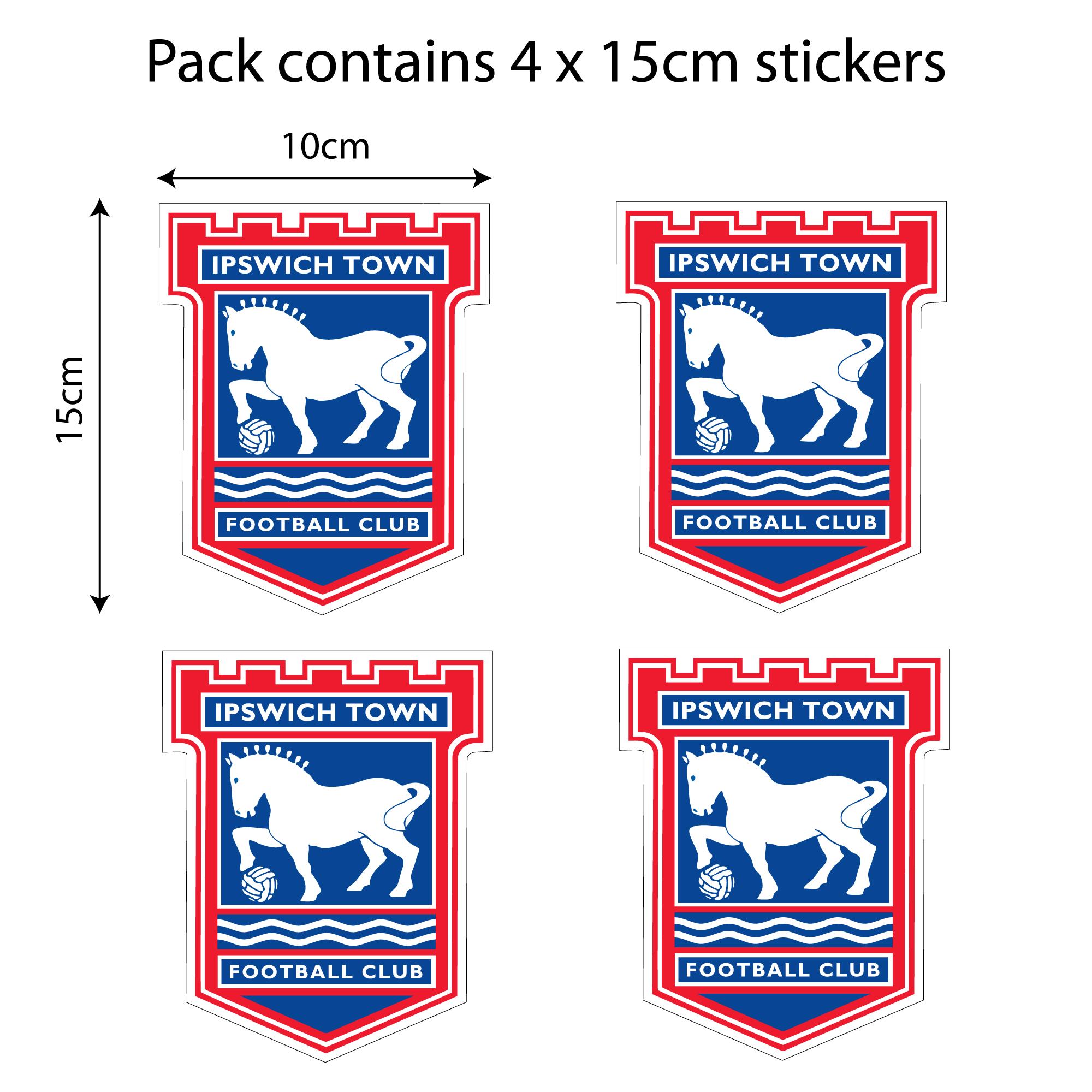 Ipswich Football Club - Car Sticker Pack - Etsy