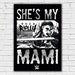 WWE Print - Rhea Ripley Shes My Mami Poster Wrestling Wall Art - Etsy