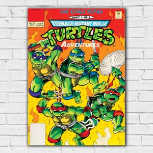 Teenage Mutant Ninja Turtles Print - Comic Cover No 72 Oct Poster World ...