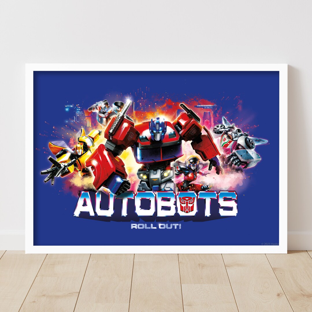 Transformers Print - Transformers Autobots Group Wall Art Poster - Etsy