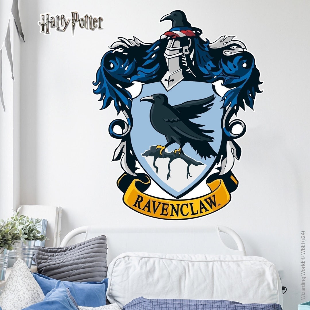 HARRY POTTER Wall Sticker – Ravenclaw Crest Wall Decal Wizarding World ...