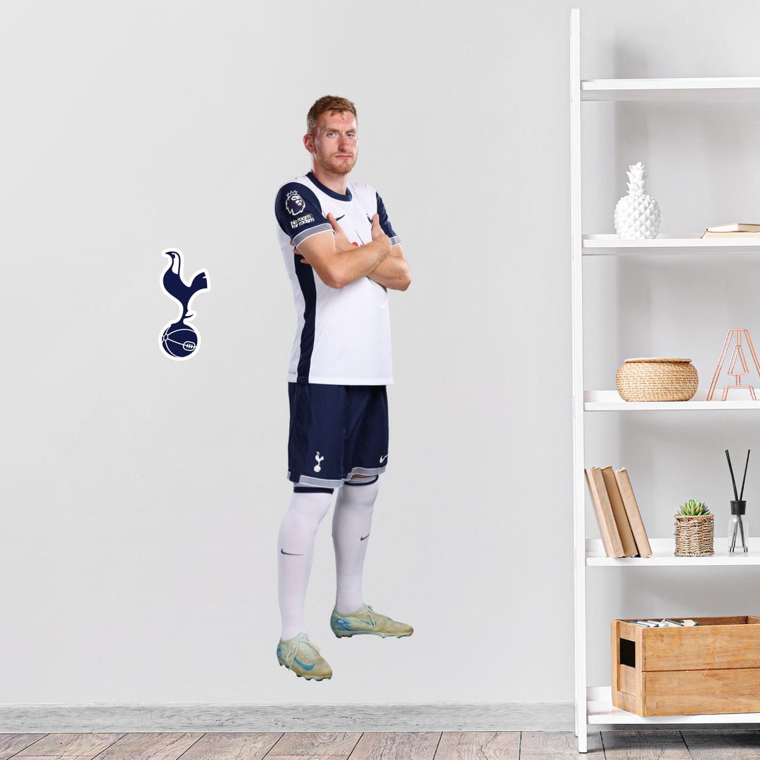 Tottenham Hotspur FC - Kulusevski 24-25 Player Cutout Wall Sticker ...
