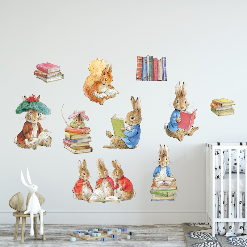Peter Rabbit Wall Stick - Etsy