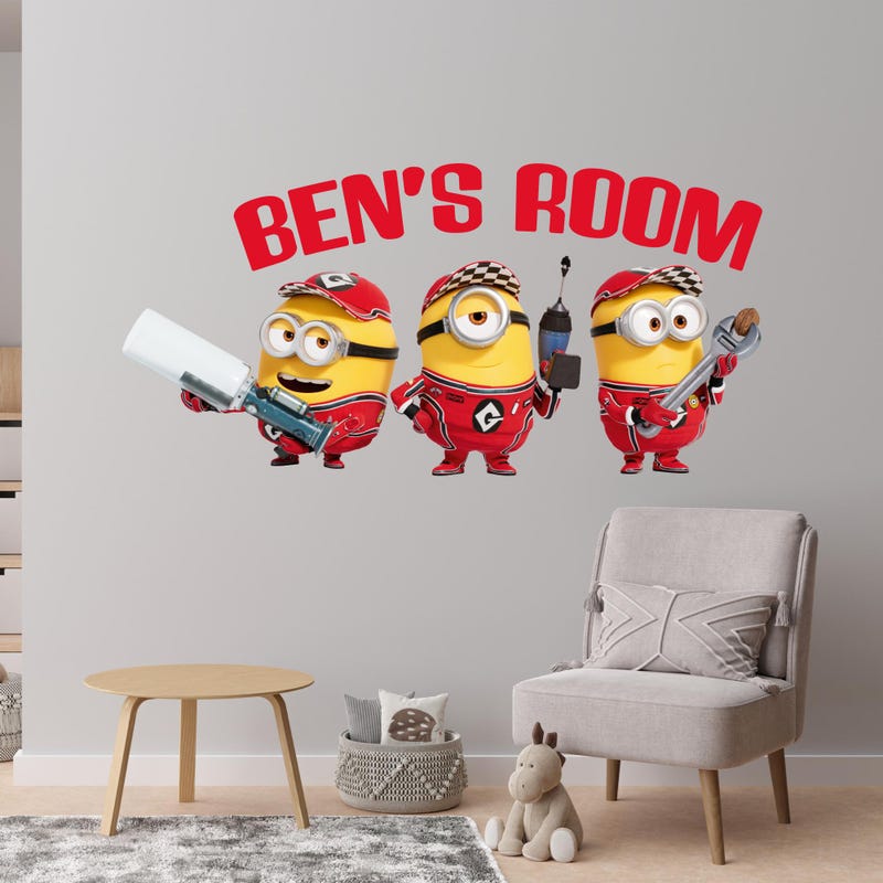 Minion Wall Mural - Etsy