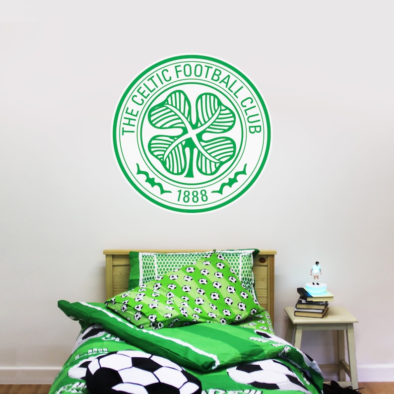 Celtic Football Club Celts Crest Wall Sticker Set - Etsy