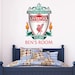Liverpool Football Club Personalised Name & Crest Wall Decal LFC Wall ...