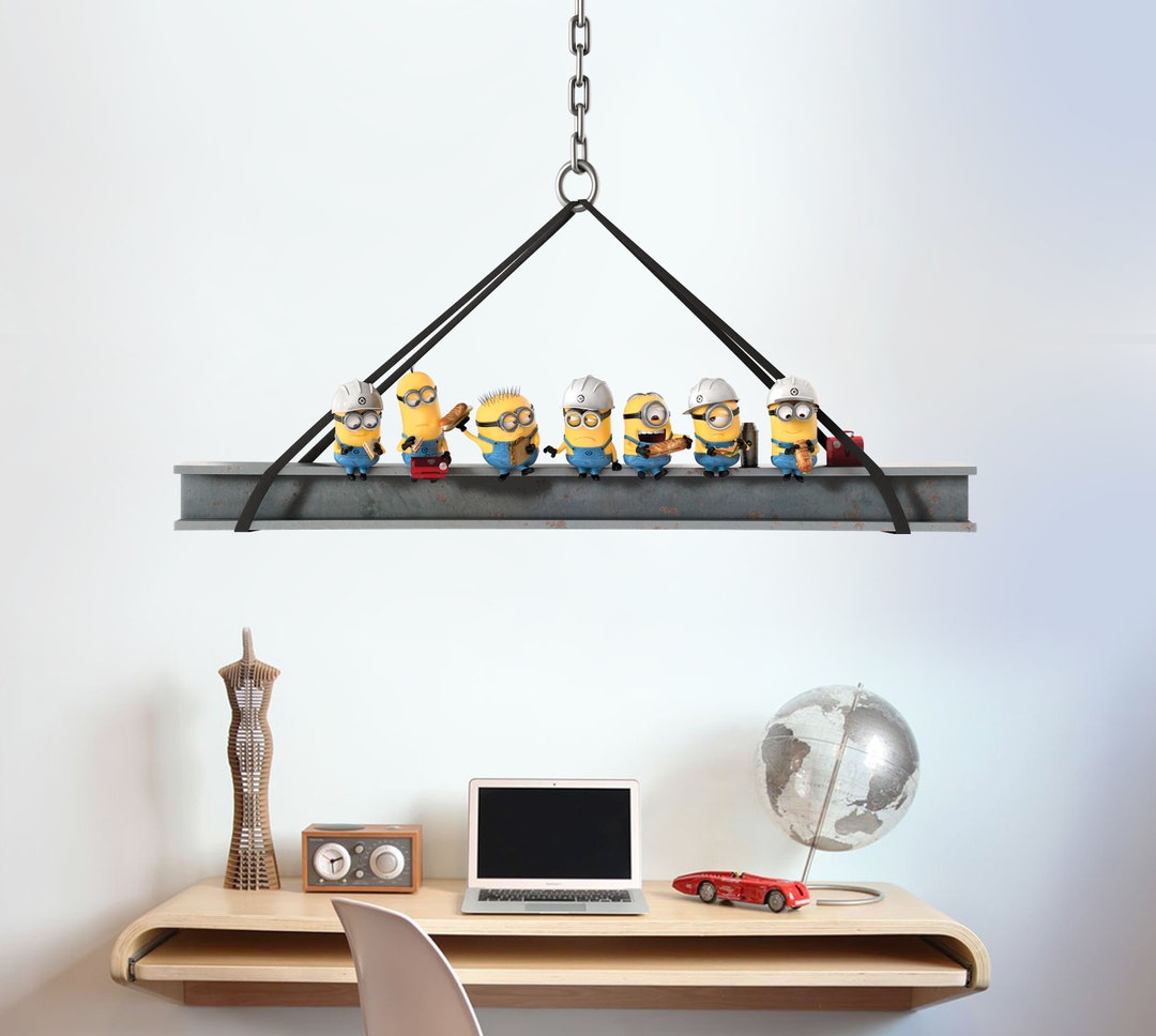 Despicable Me - Minions at Work Wall Sticker - Etsy