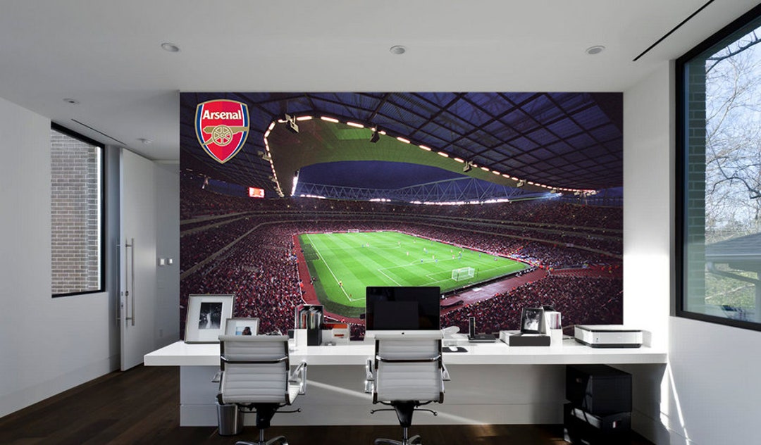 Arsenal FC Emirates Stadium Full Wall Mural - Etsy UK