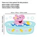 Peppa Pig Wall Sticker - Baby Evie Bath Time Wall Decal Kids Art - Etsy