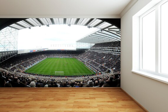 Home & Garden Newcastle United Football Club Stadium Mural & Wall ...