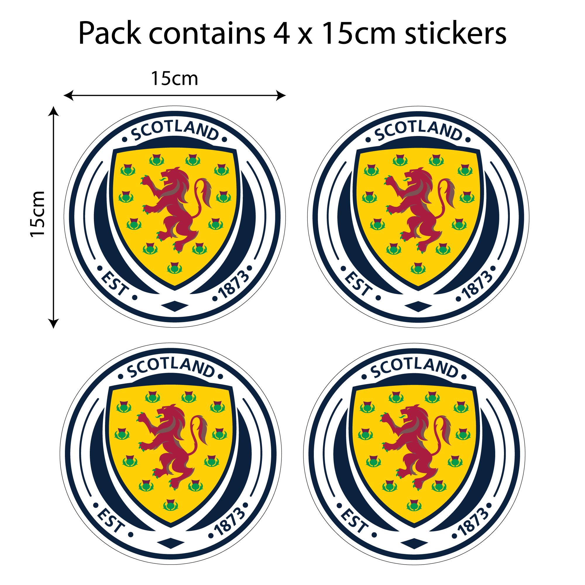 Scotland Football Club - Car Sticker Pack - Etsy
