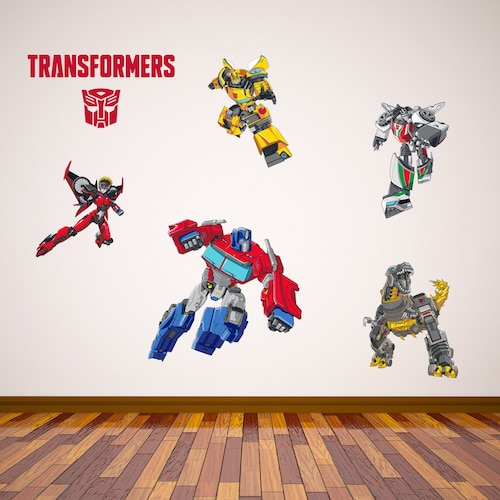 Transformers Bumblebee Wall Sticker Decal Art Vinyl Mural Kids - Etsy