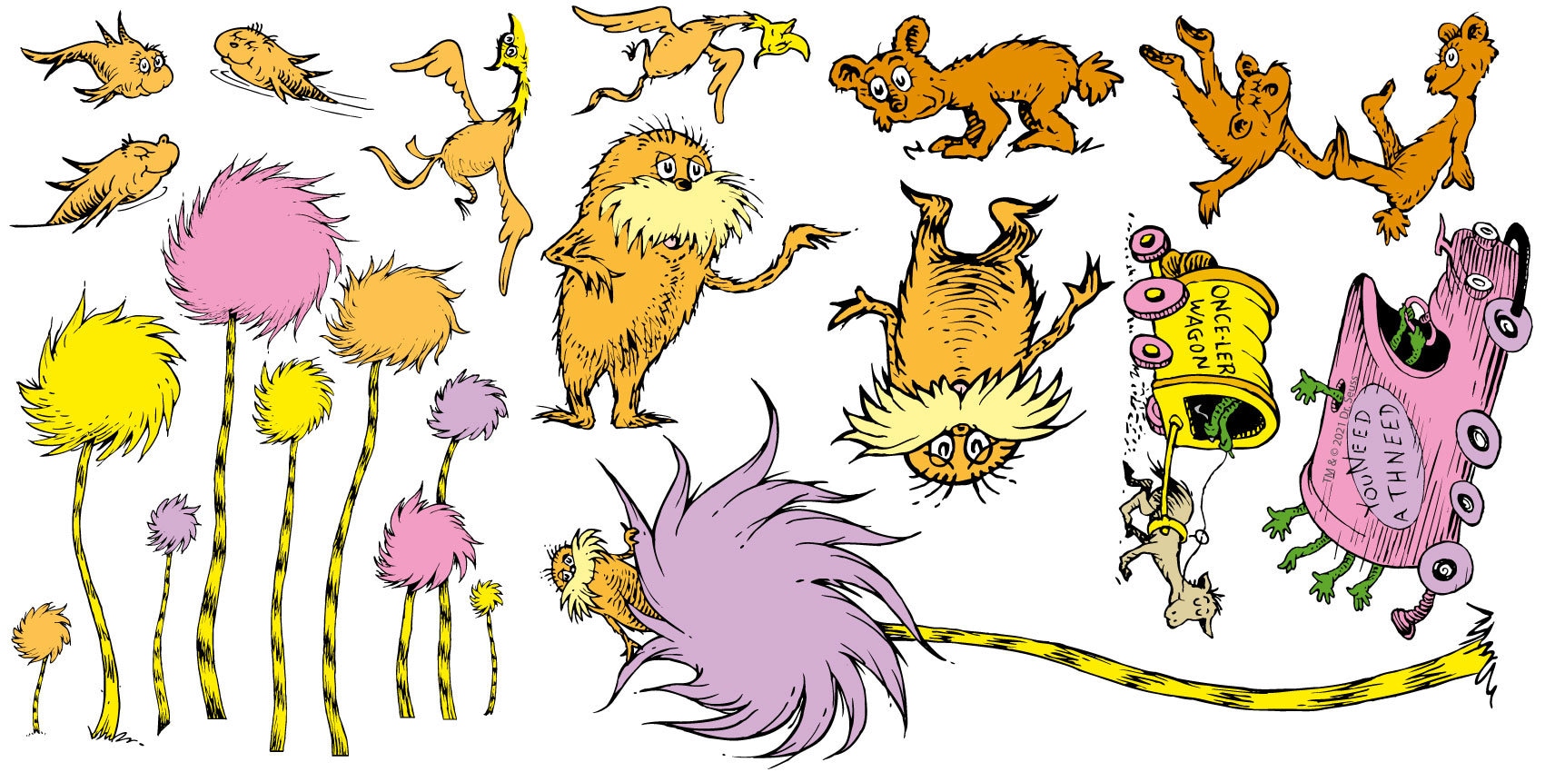 Dr Seuss Lorax Characters