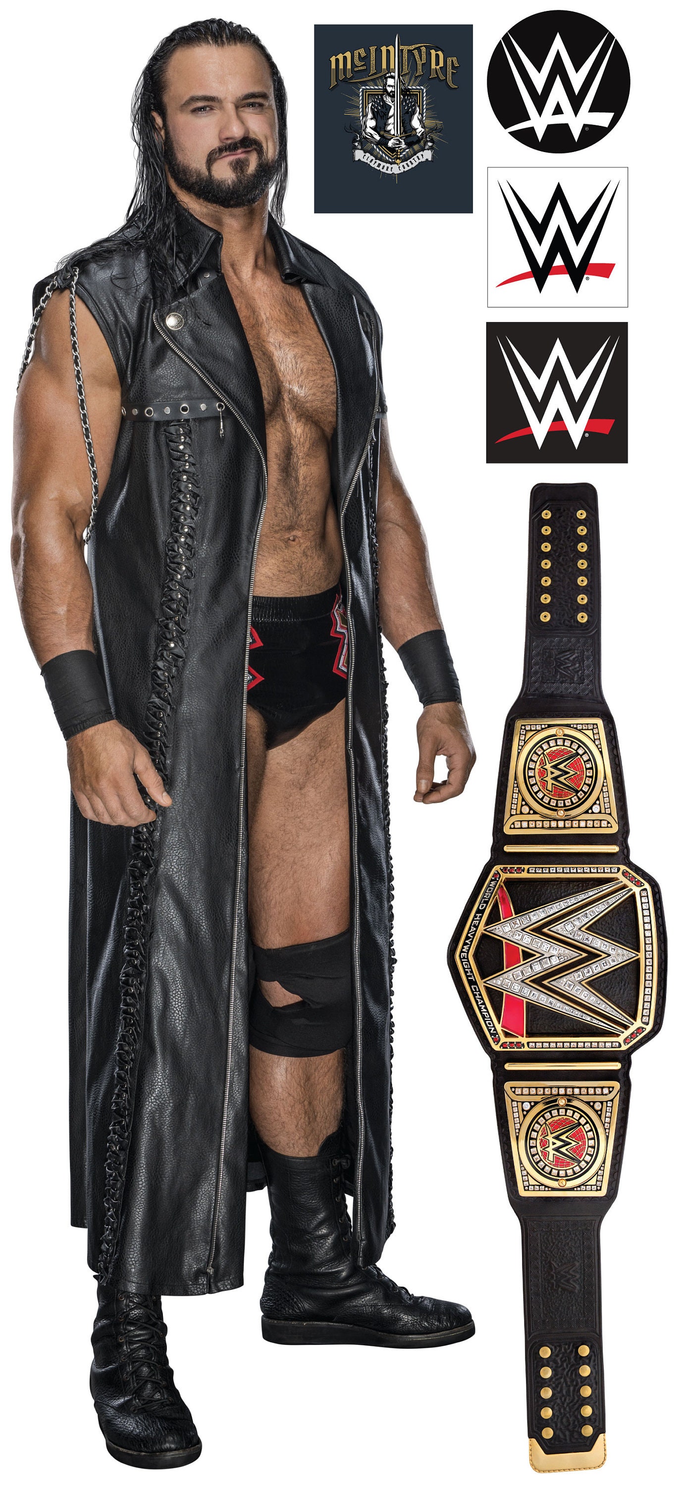 WWE - Drew Mcintyre Wall Sticker - Etsy